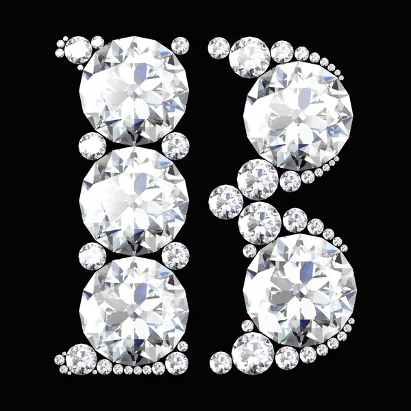 Diamond b Vector Art Stock Images | Depositphotos