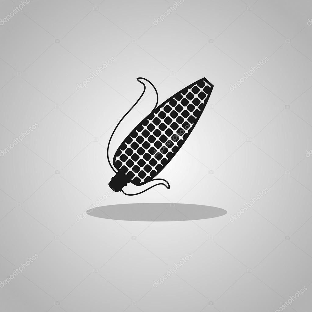 Corn symbol icon Stock Vector by ©Boykung 69697391