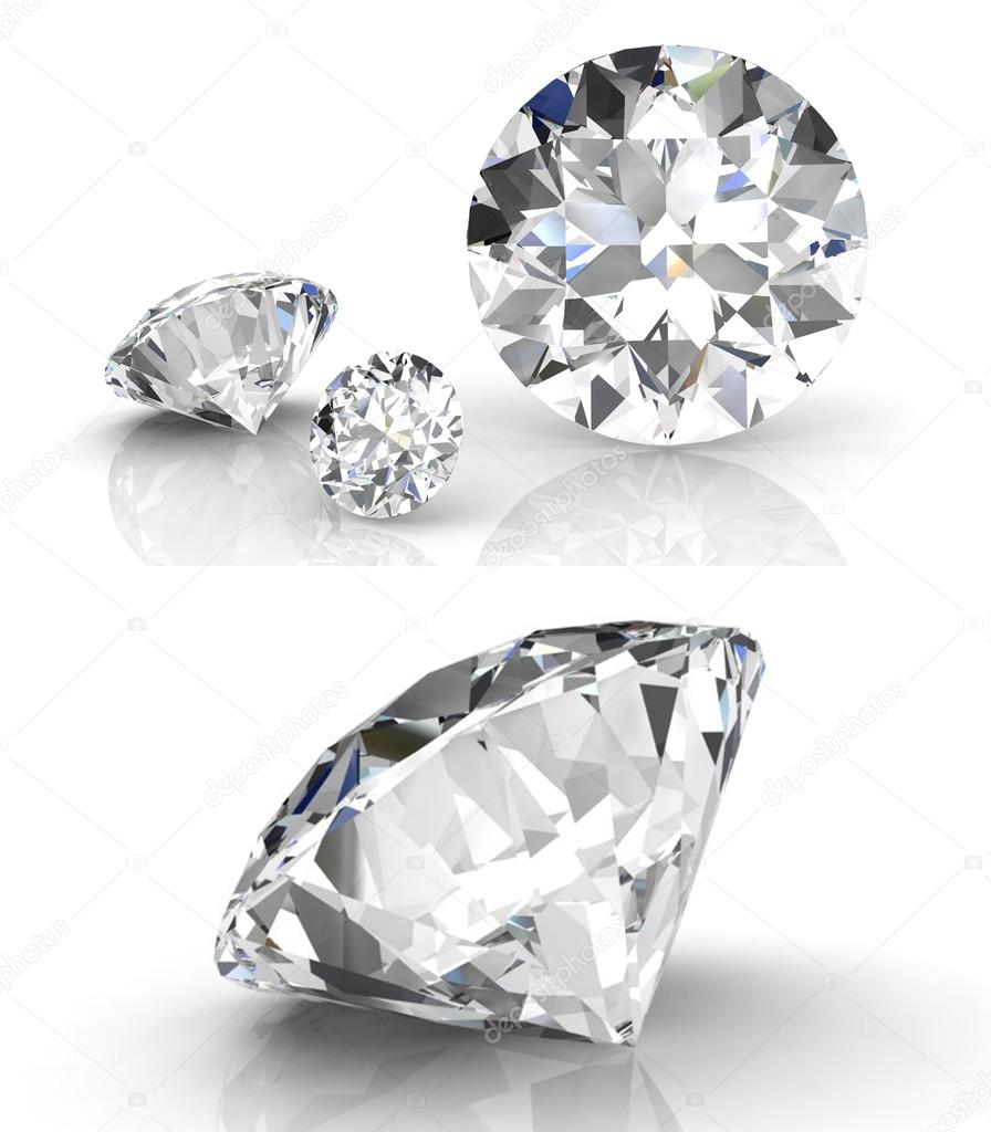 Beautiful Diamonds set — Stock Photo © Boykung #72011325