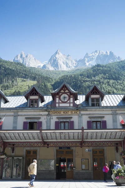 Chamonix railway station Stock Photos, Royalty Free Chamonix railway ...