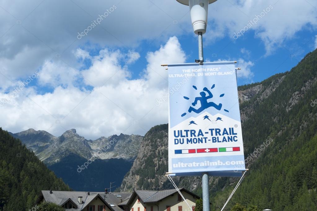 UTMB banner – Stock Editorial Photo © icenando #53351541