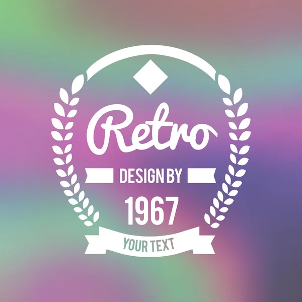 Fotos de Retro logo frame, Imagens de Retro logo frame sem royalties ...