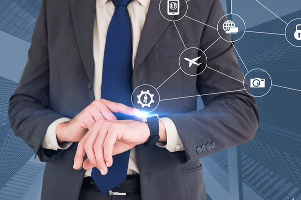 ᐈ Man looking at watch stock photos, Royalty Free looking at watch ...