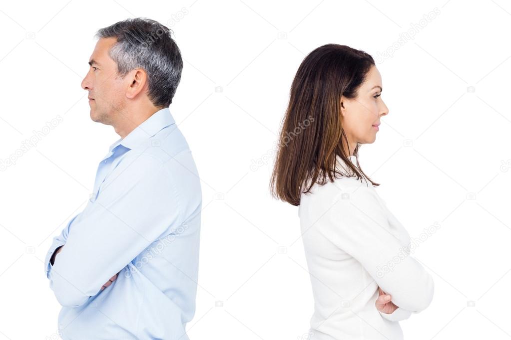 Couple ignoring each other Stock Photo by ©Wavebreakmedia 102164800