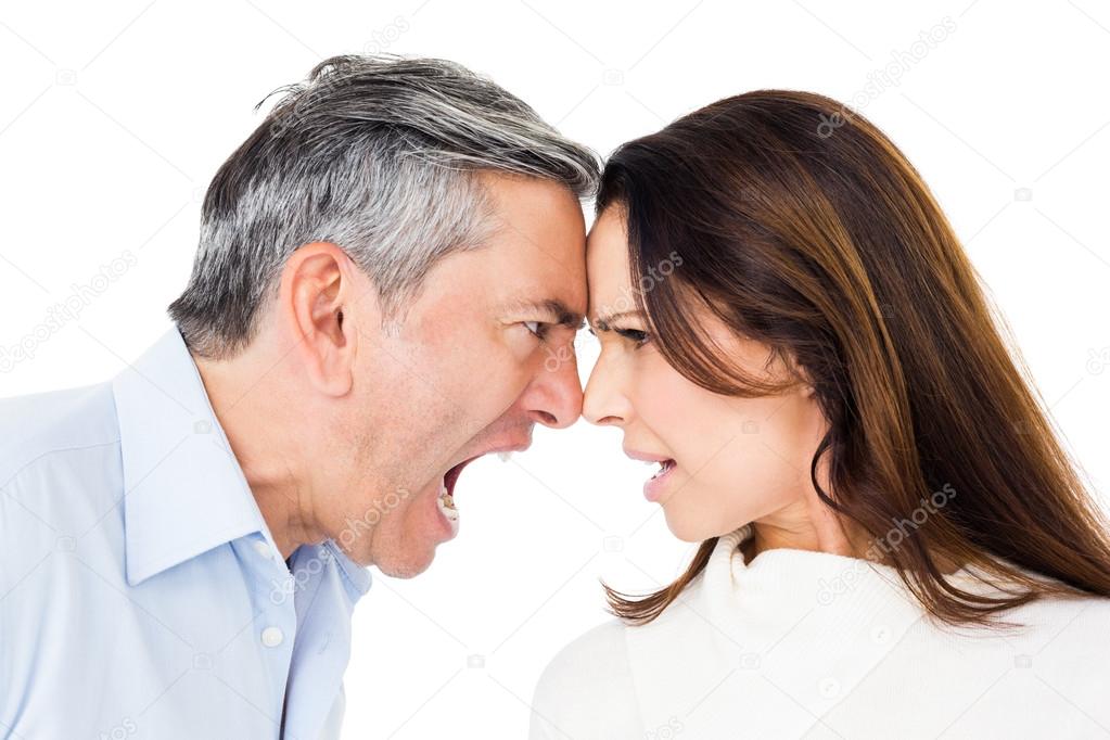 Angry couple shouting Stock Photo by ©Wavebreakmedia 102166772