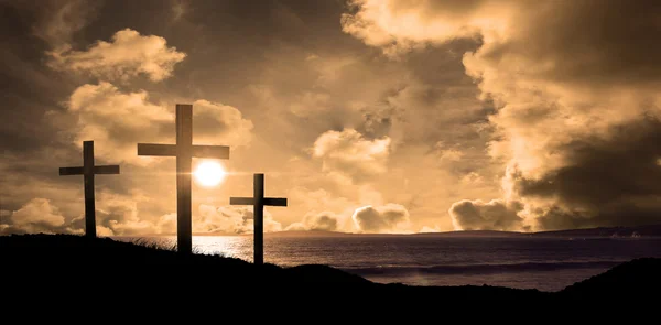 Cross sunset Stock Photos, Royalty Free Cross sunset Images | Depositphotos