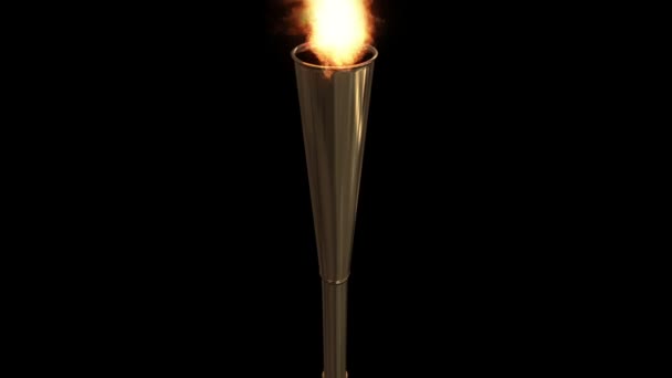 Animation of Olympic torch being torched — Stock Video © Wavebreakmedia ...