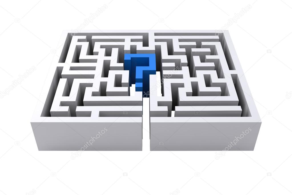 Maze question mark Stock Photo by ©Wavebreakmedia 106410516