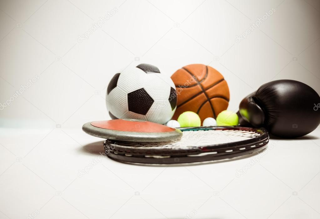 Different olympics sport objects Stock Photo by ©Wavebreakmedia 110785720