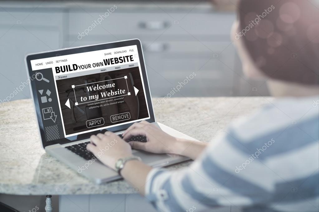 Build website interface — Stock Photo © Wavebreakmedia #116686882