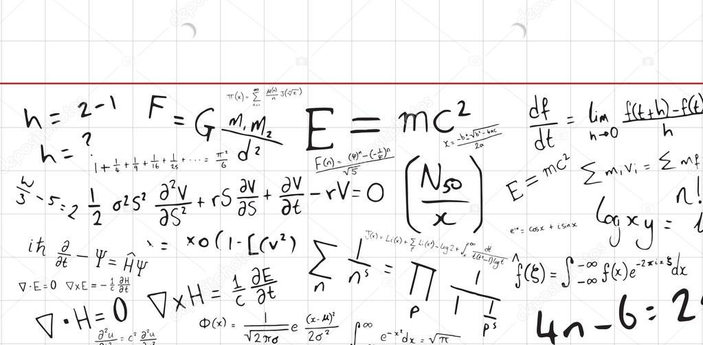 Maths doodle signs — Stock Photo © Wavebreakmedia #120429202