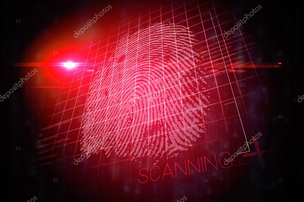 Red technology hand print design — Stock Photo © Wavebreakmedia #53913747