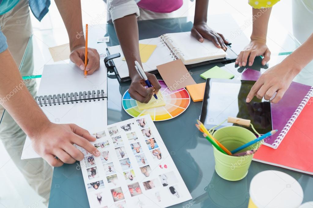 Young creative team having a meeting — Stock Photo © Wavebreakmedia ...