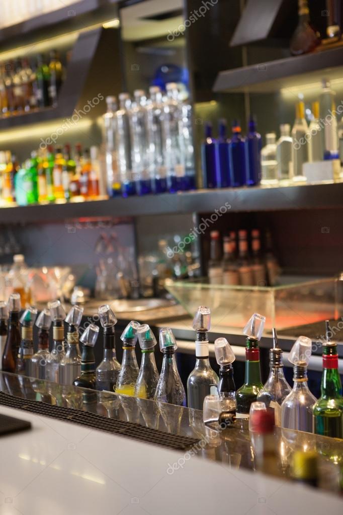 Nightclub Bar Bottles