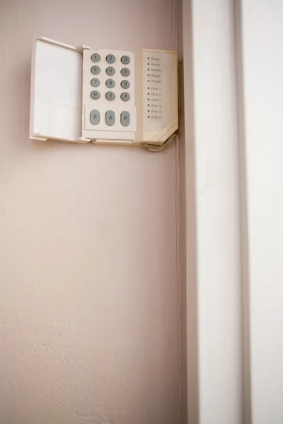 Close up of home security keypad - Stock Image - Everypixel