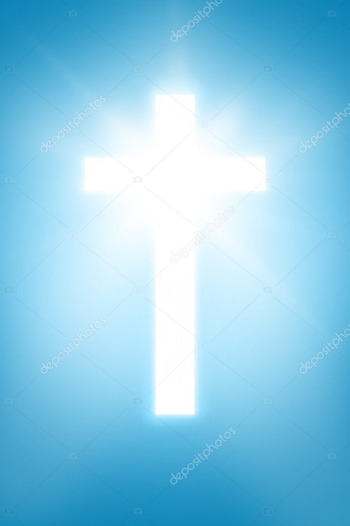 Composite image of white cross — Stock Photo © Wavebreakmedia #69058789