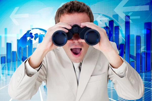 People with binoculars — Stock Photo © olly18 #109872234