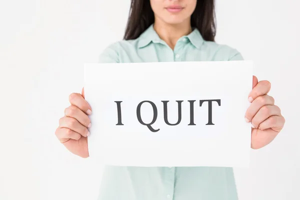 I quit Stock Photos, Royalty Free I quit Images | Depositphotos