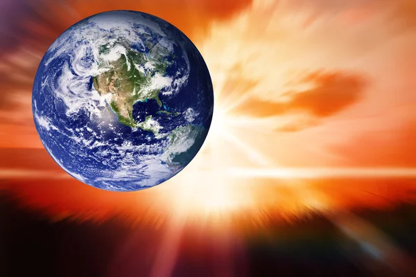 Picture: small earth | Small Illustrated earth with an Earth image ...