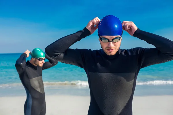 Swimmers preparing Stock Photos, Royalty Free Swimmers preparing Images ...