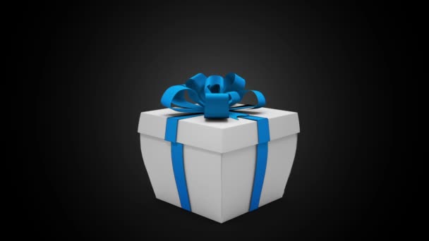 Birthday gift exploding and technology concept ⬇ Video by ...