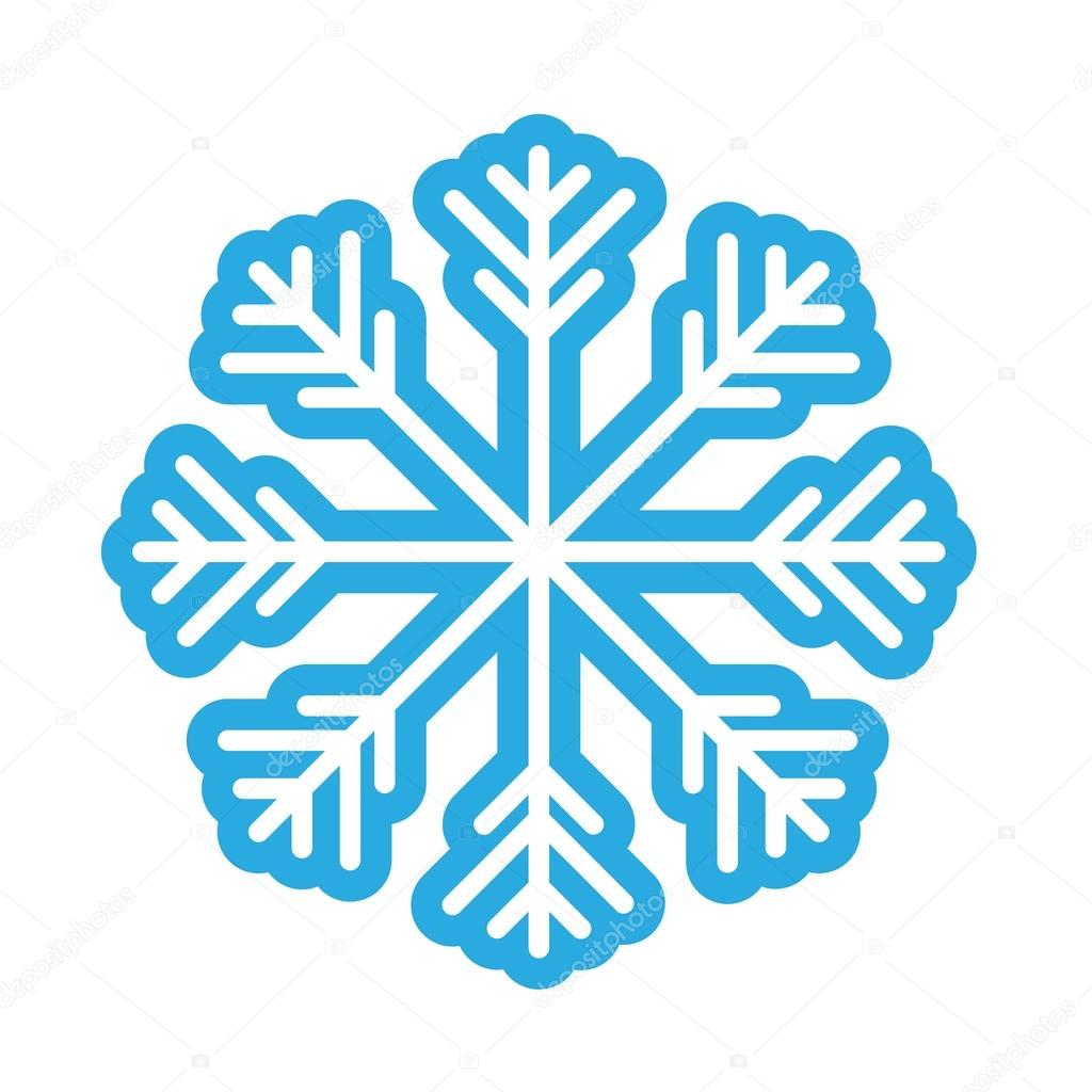 Delicate digital blue snowflake Stock Photo by ©Wavebreakmedia 81724592