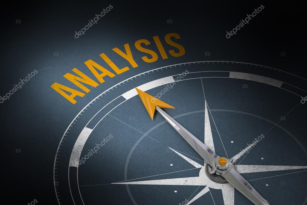 Word analysis and compass — Stock Photo © Wavebreakmedia #81996574