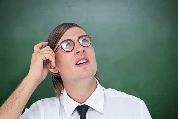 Confused nerd Foto Stock, Confused nerd Immagini | Depositphotos