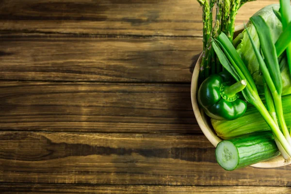 Green vegetables in bowl Stock Photo by ©Wavebreakmedia 84469830