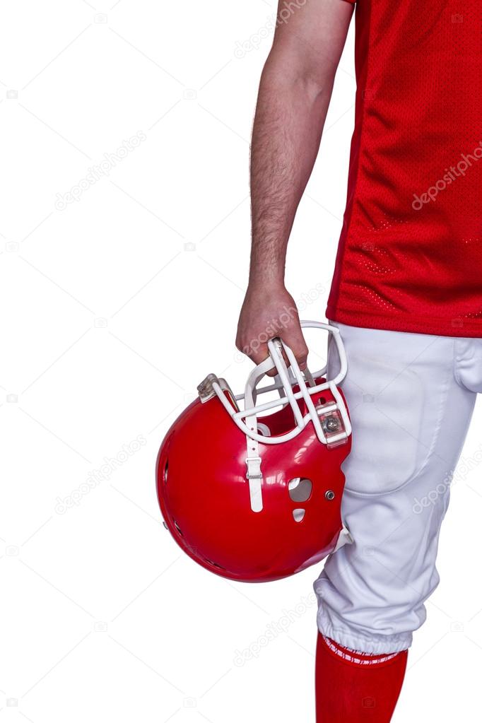 Player holding an helmet Stock Photo by ©Wavebreakmedia 84473098