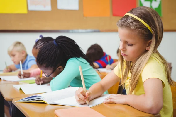 Kids Working In Class