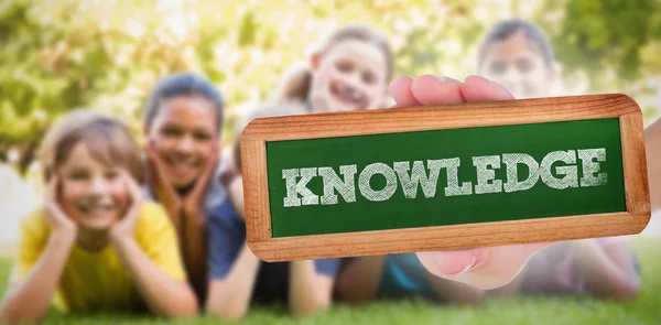 School kids against black Stock Photo by ©Wavebreakmedia 84420176