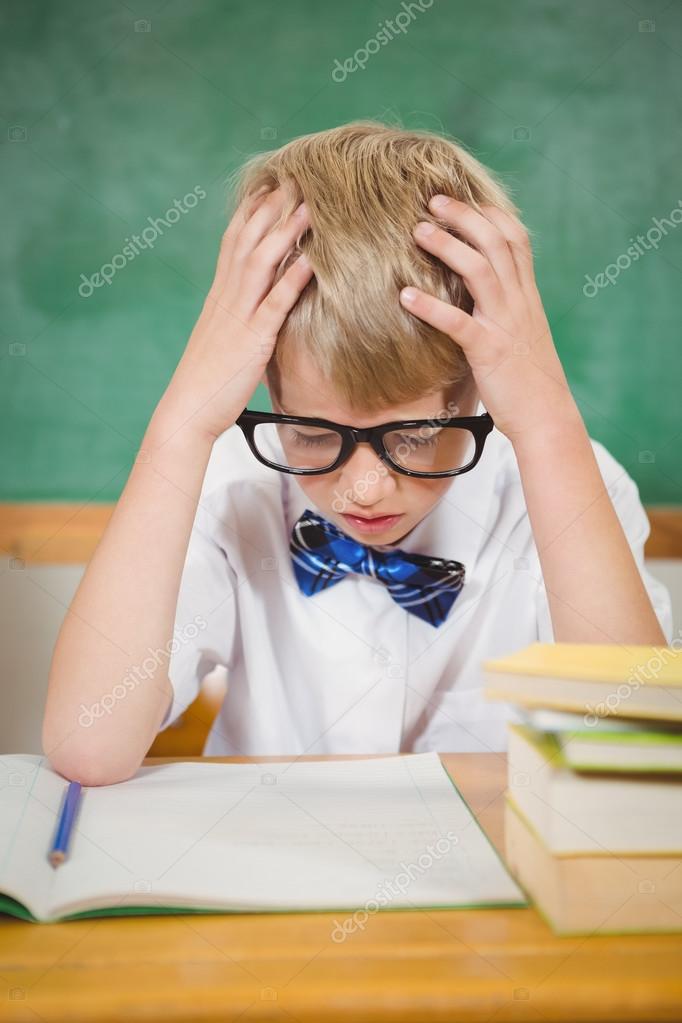 Frustrated Students Learning