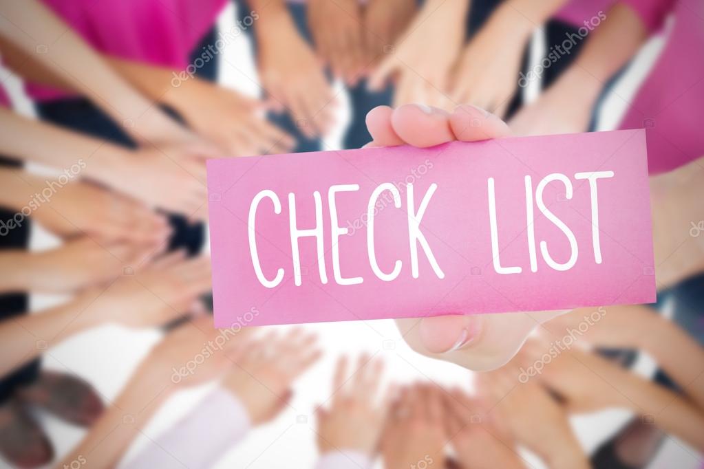 Check list against oktoberfest graphics Stock Photo by ©Wavebreakmedia ...