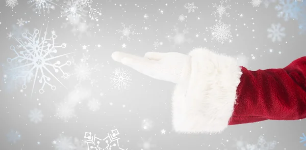 Santa hand Stock Photos, Royalty Free Santa hand Images | DepositPhotos