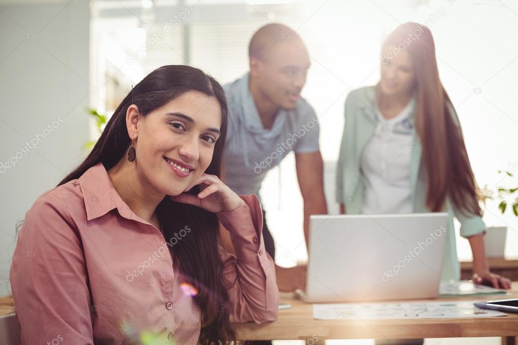 Creative team working together Stock Photo by ©Wavebreakmedia 90535242