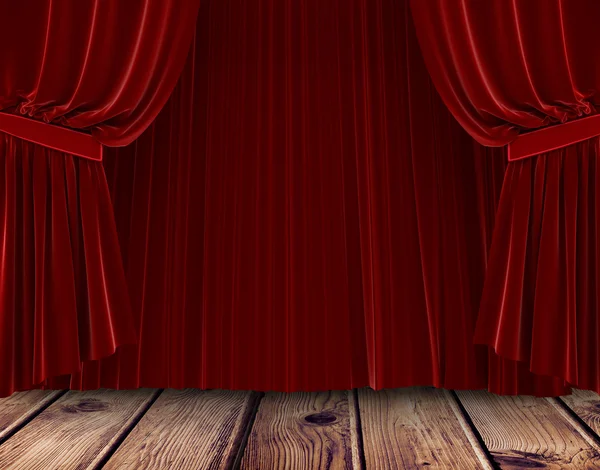 Red curtain pulling back Stock Photo by ©Wavebreakmedia 91991820