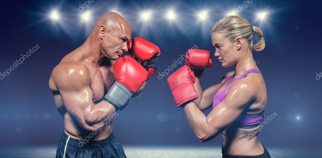 Boxing Stance Side View