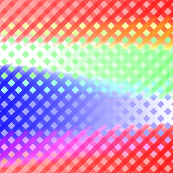 Rainbow color checked pattern background and copy space. pink ,yellow ...