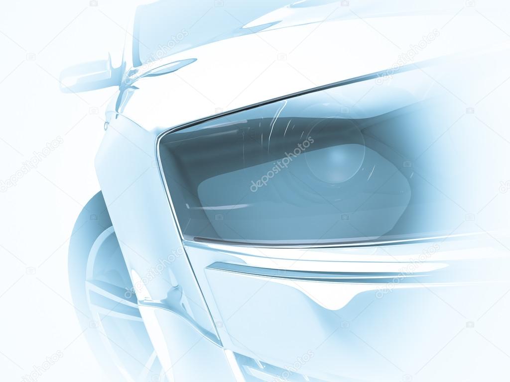 3D car design — Stock Photo © megastorm #81979048