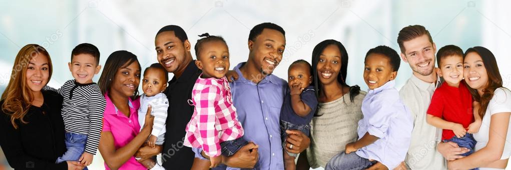 People Of Different Races Together