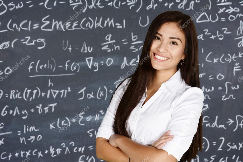 University Math Teacher — Stock Photo © rmarmion #92802562