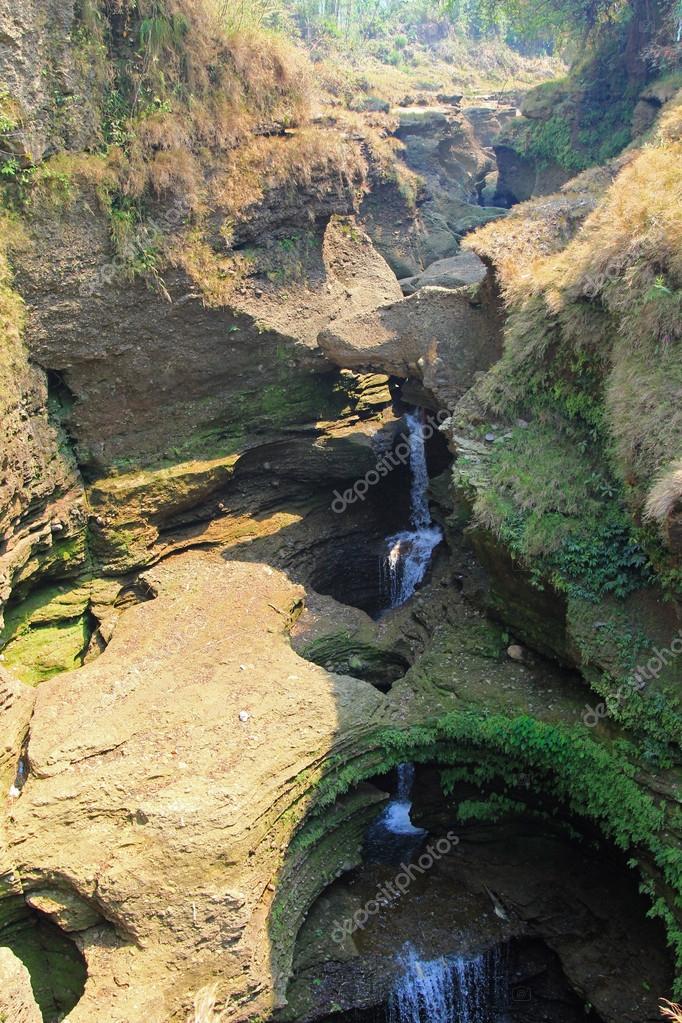 Caída de Devi, Davis Falls en el distrito Kaski, Pokhara en Nepal 2022