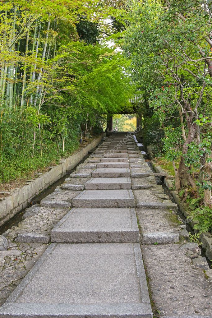 Daidokoro-zaka stone steps in Higashiyama-ku in Kyoto, Japan Stock ...