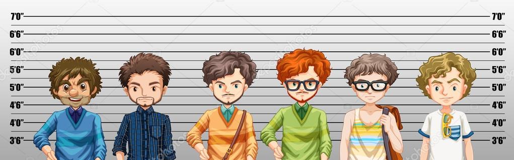 Men being suspected for crime Stock Vector Image by ©interactimages ...