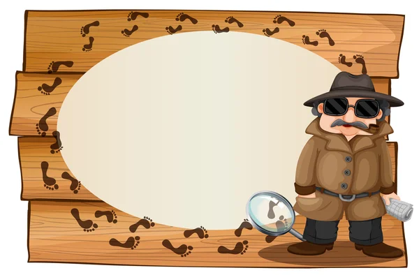 Detective Border Clipart