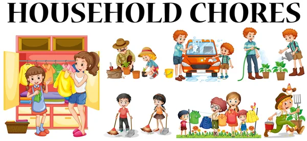 Free Clip Art Children Chores