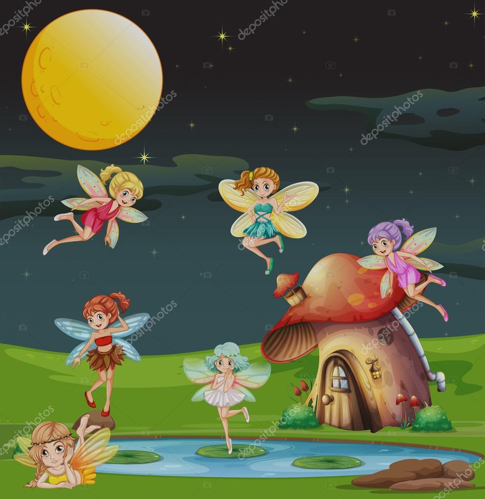 Fairy Flying Animation