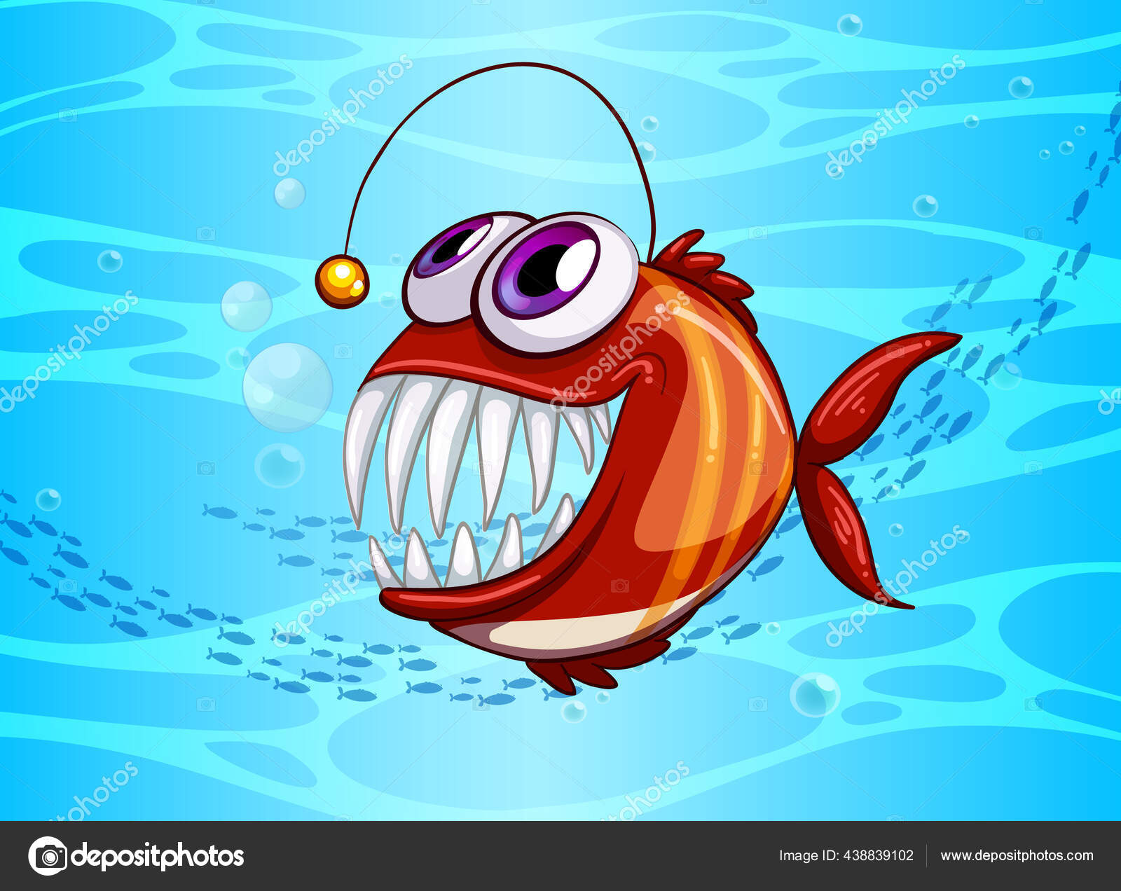 Underwater Cartoon Characters