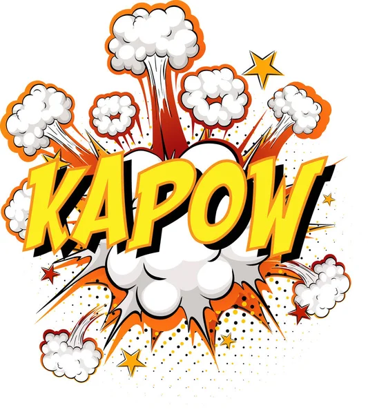 Kapow bubble Vector Art Stock Images | Depositphotos